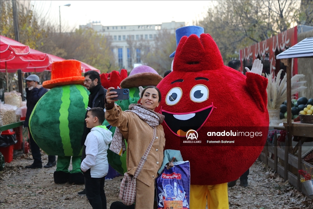 İran'da Şeb-i Yelda hazırlıkları son gününde de devam etti - Anadolu Ajansı