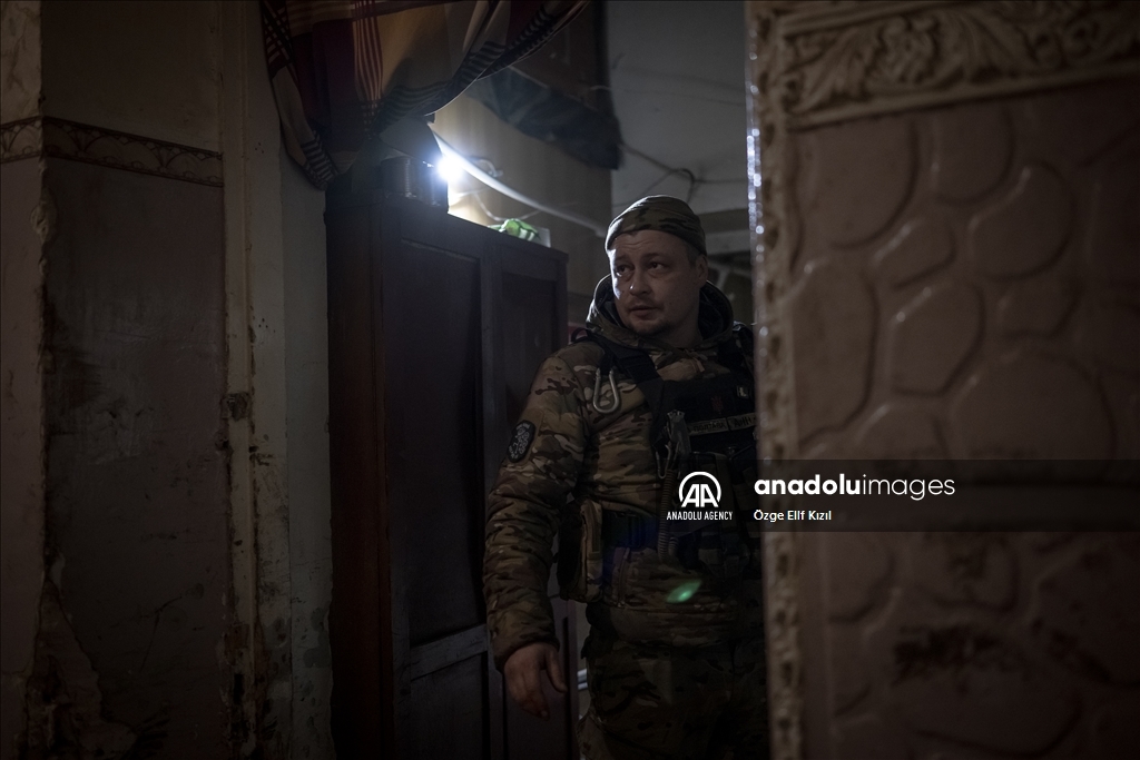 Ukrainian military medical personnel treat wounded soldiers in Bakhmut ...