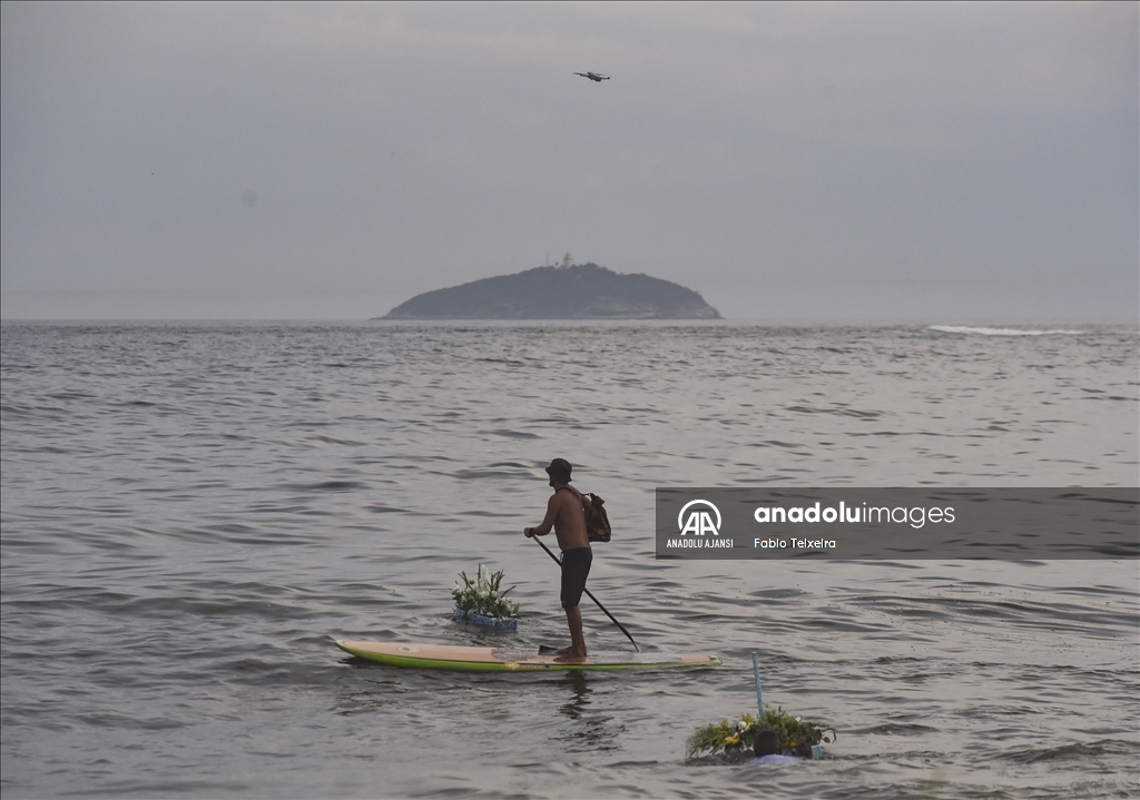 Rio de Janerio'da geleneksel Lemanja Festivali gerçekleşti - Anadolu Ajansı