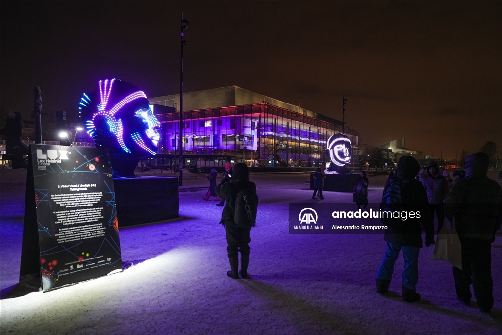 Lux Helsinki Işık Festivali - Anadolu Ajansı