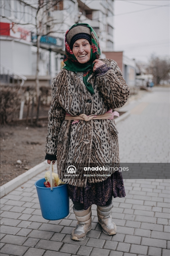 Traces of Russia-Ukraine war in Kherson's Antonivka village - Anadolu ...