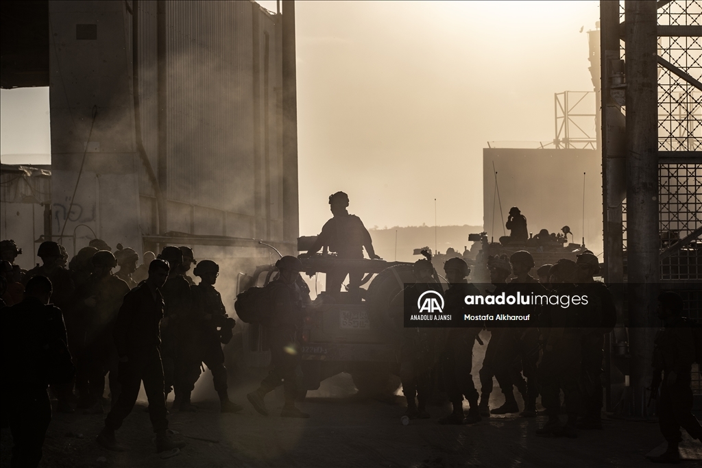 İsrail askerleri Erez Sınır Kapısı'nda konuşlandı - Anadolu Ajansı