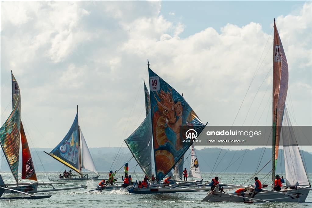 Filipinler'de geleneksel 'Paraw Regatta Festivali' - Anadolu Ajansı