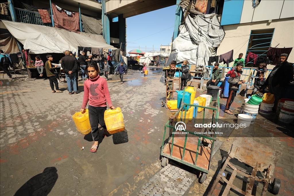Water shortage continues in Gaza amid Israeli attacks - Anadolu Ajansı