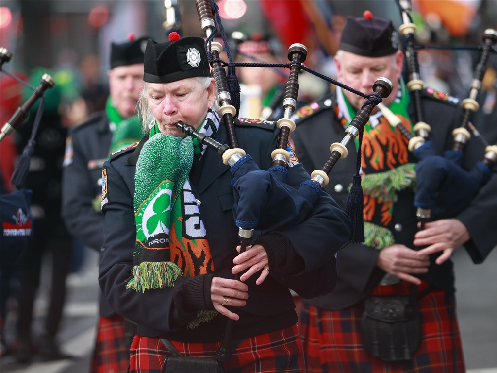 Toronto'da Aziz Patrick Günü kutlamaları - Anadolu Ajansı