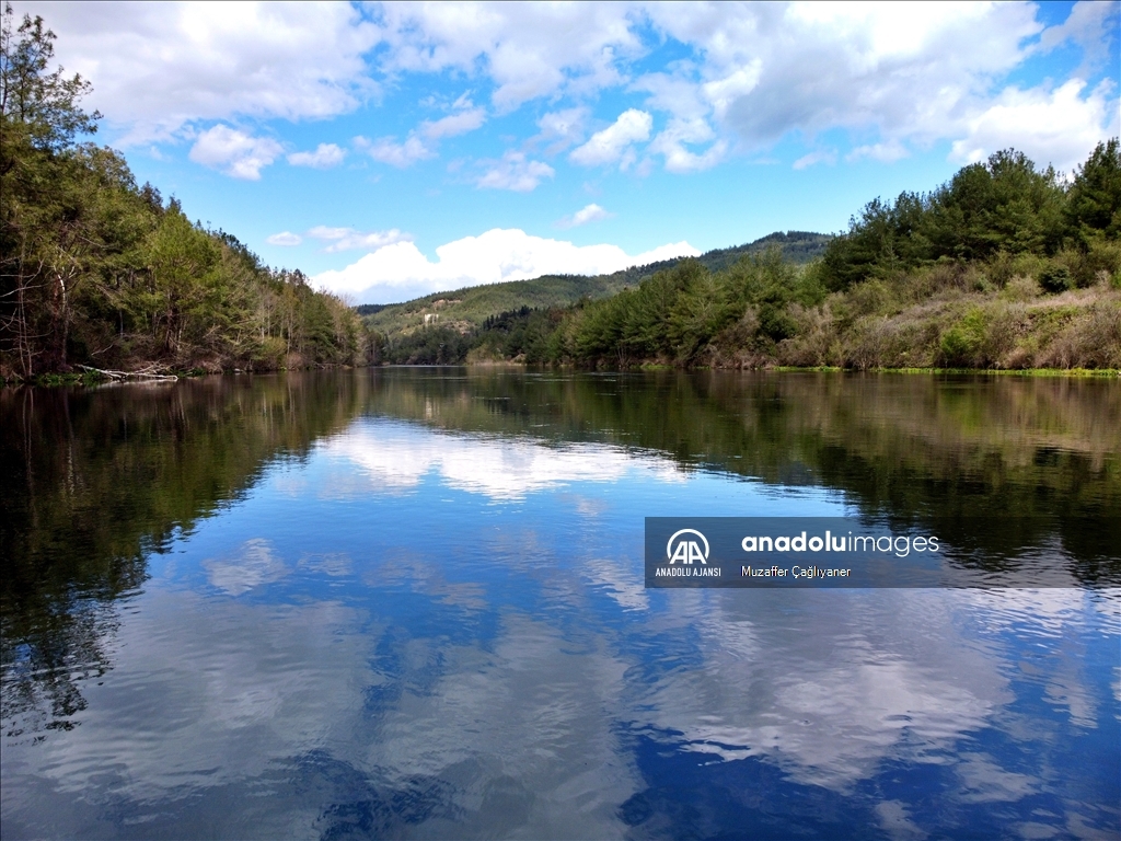 Ceyhan Nehri'nde yansıma - Anadolu Ajansı