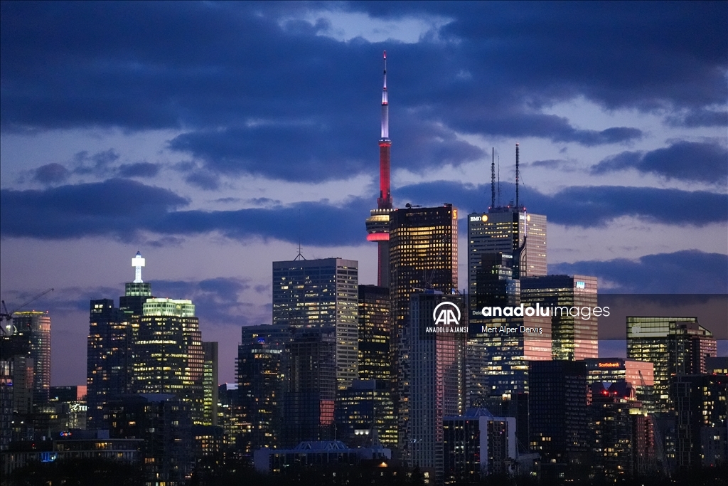 Toronto'da gün batımı - Anadolu Ajansı