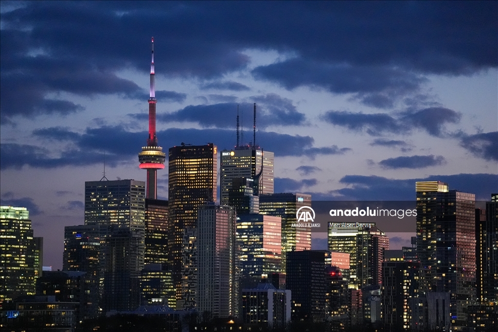 Toronto'da gün batımı - Anadolu Ajansı