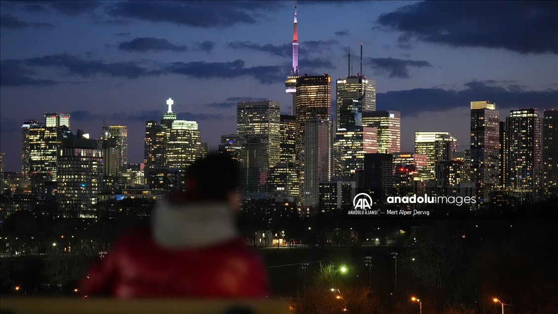 Toronto'da gün batımı - Anadolu Ajansı
