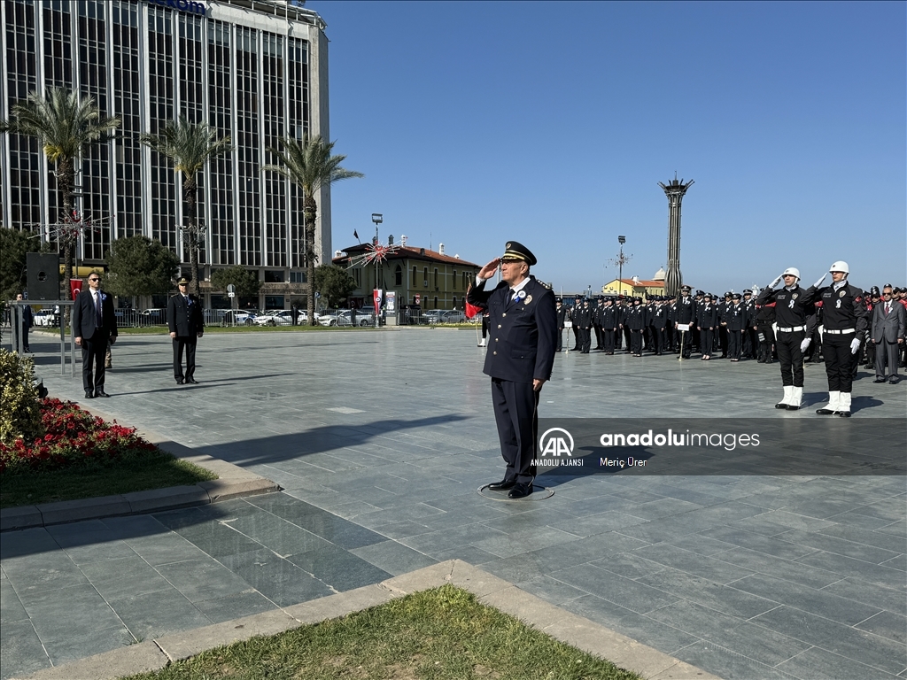 Türk Polis Teşkilatının 179. kuruluş yılı kutlandı - Anadolu Ajansı