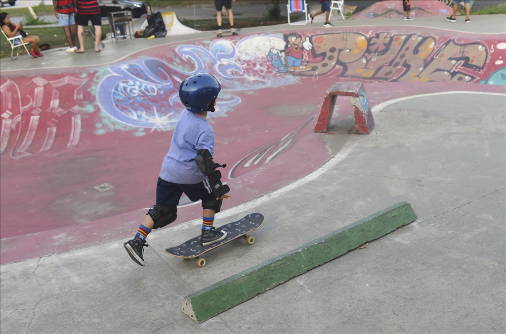 World Skateboarding Day in Rio de Janeiro - Anadolu Ajansı