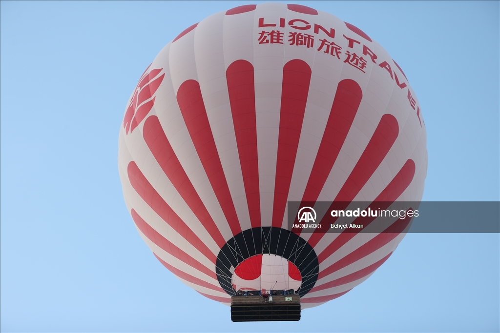 Hot air balloons in Turkiye's Cappadocia - Anadolu Ajansı