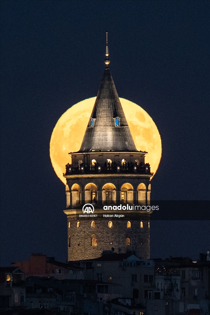 Super moon in Türkiye - Anadolu Ajansı