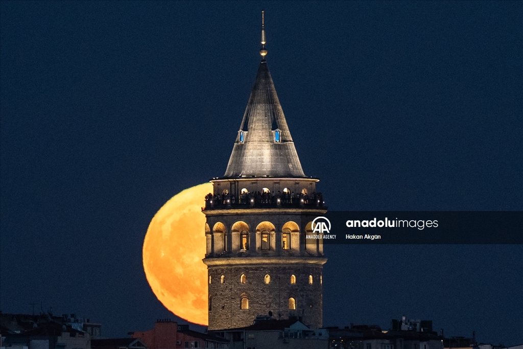 Super moon in Türkiye - Anadolu Ajansı