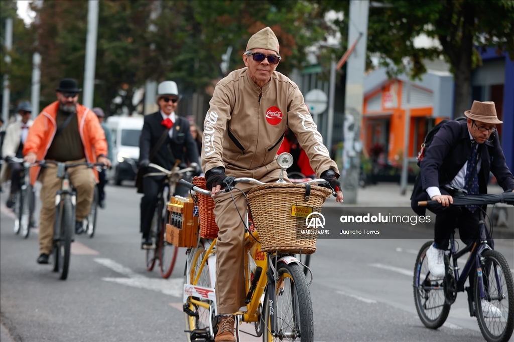 Bogota'da 14. "CicloPaseo Cachaco" etkinliği - Anadolu Ajansı