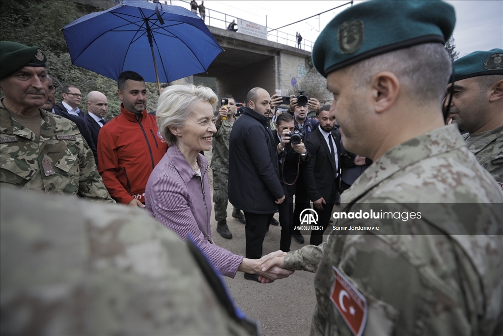 BiH: Von der Leyen obišla poplavljena područja u Donjoj Jablanici ...