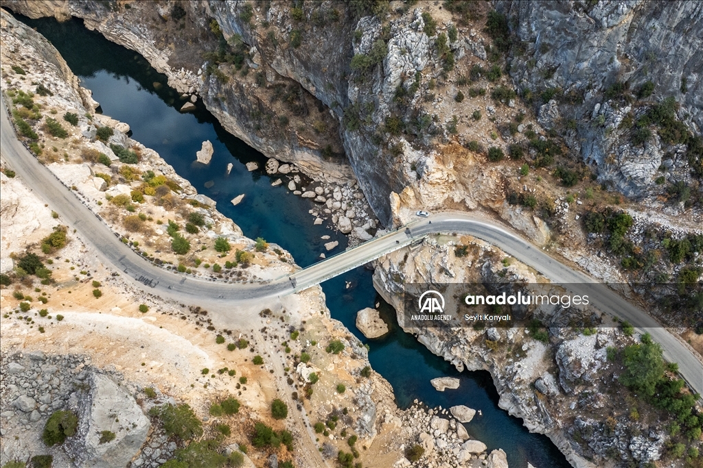 Natural wonder in the middle of the Taurus Mountains: Nadire Canyon ...