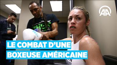 Le combat d’une boxeuse américaine - Anadolu Ajansı