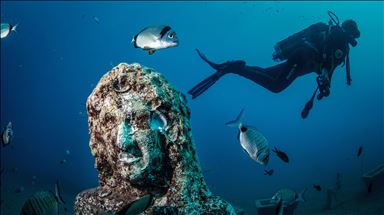 Side Underwater Museum hosts 50 thousand visitors - Anadolu Ajansı