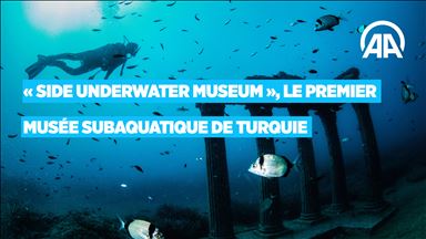 « Side Underwater museum », le premier musée subaquatique de Turquie ...