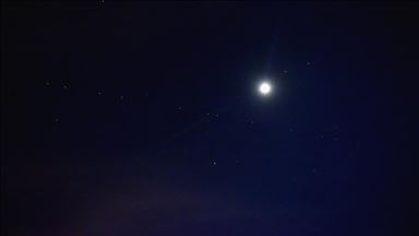Starlink satellites seen as a string of lights in the sky - Anadolu Ajansı