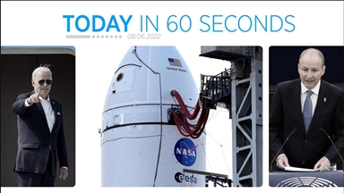 Today in 60 seconds - June 8, 2022 - Anadolu Ajansı