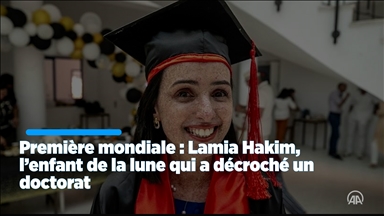 Première mondiale : Lamia Hakim, l’enfant de la lune qui a décroché un ...