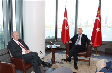 Turkish president receives US senator in New York - Anadolu Ajansı