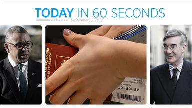Today in 60 seconds - Sept. 22, 2022 - Anadolu Ajansı