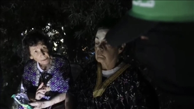 Hamas' Al-Qassam Brigades "unilaterally" released 2 civilian prisoners ...