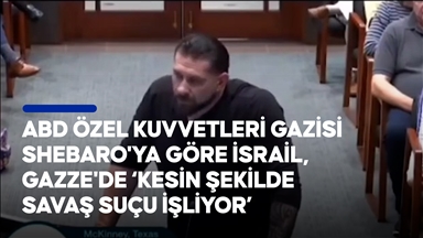 ABD Özel Kuvvetleri gazisi Shebaro'ya göre İsrail, Gazze'de "kesin ...