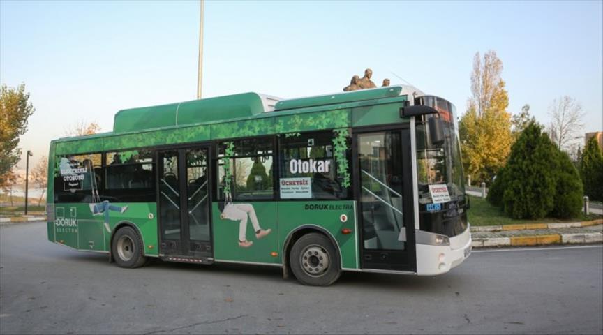 Turkey's first electric bus hits the roads