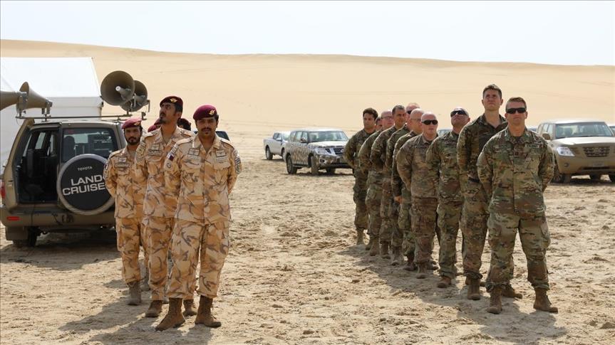 Qatari military chief meets with US air force commander