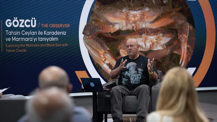 Su altı görüntü yönetmeni ve belgesel yapımcısı Tahsin Ceylan, AAtölye ...