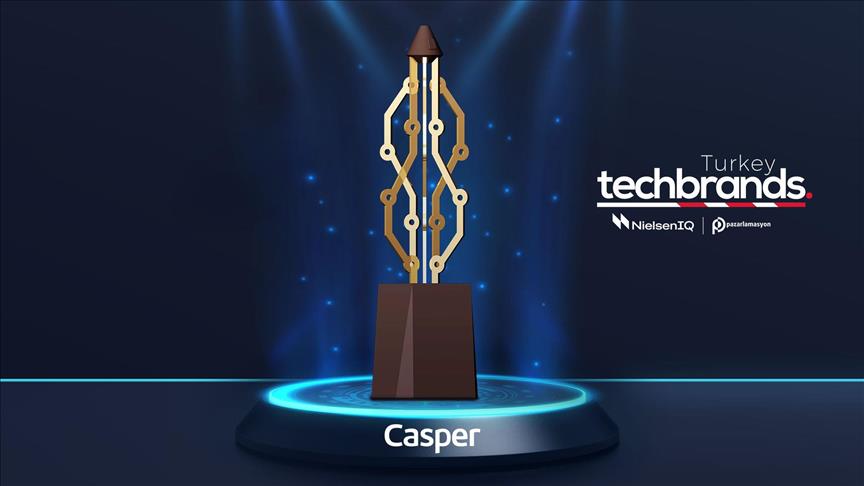 Casper, Tech Brands Turkey ödüllerinde birinci oldu