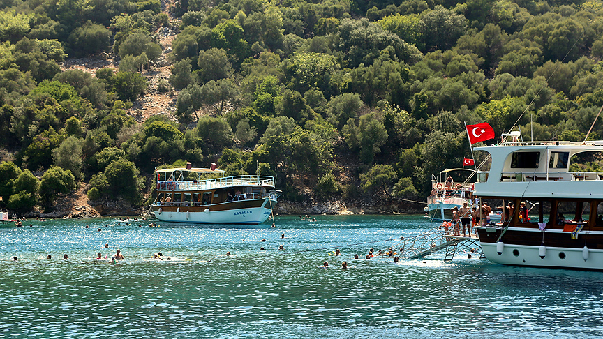 Mavi turun gözde adresi Göcek