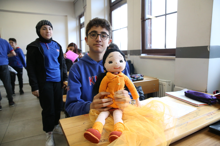 Şehit Şerife Bacı'nın "Elif bebeği" İstiklal Yolu'nda